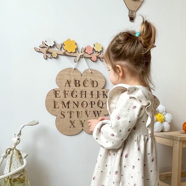 Modern Alphabet Poster - Etsy