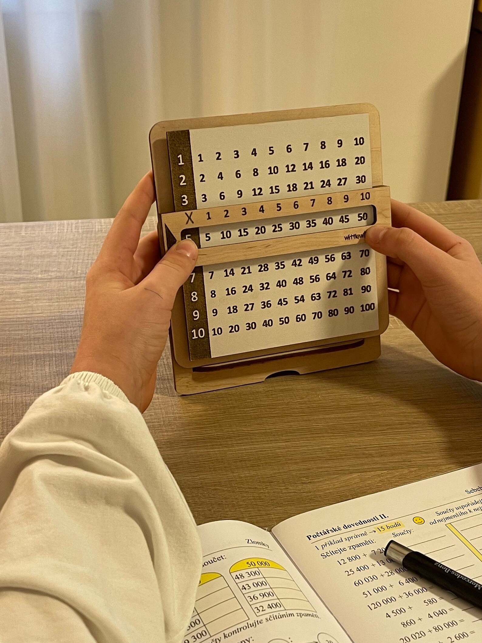 Montessori Multiplication Board: Handmade Homeschool Math Tool - Etsy