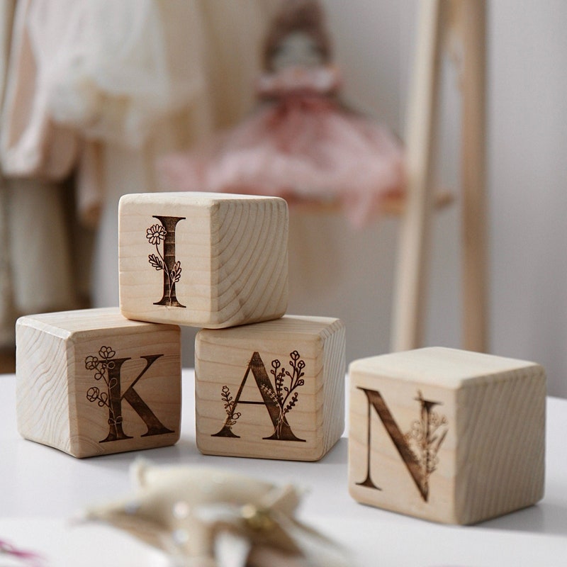 Wooden Blocks Decor - Etsy