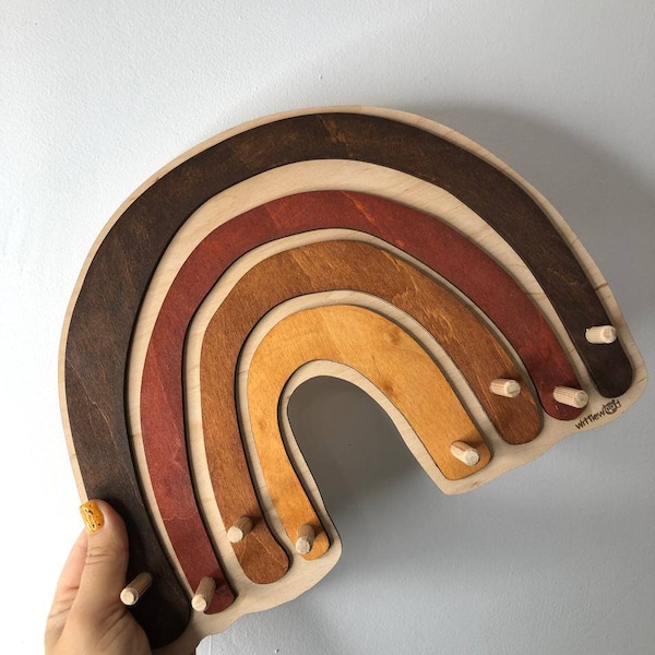 Rainbow With Hooks - Etsy