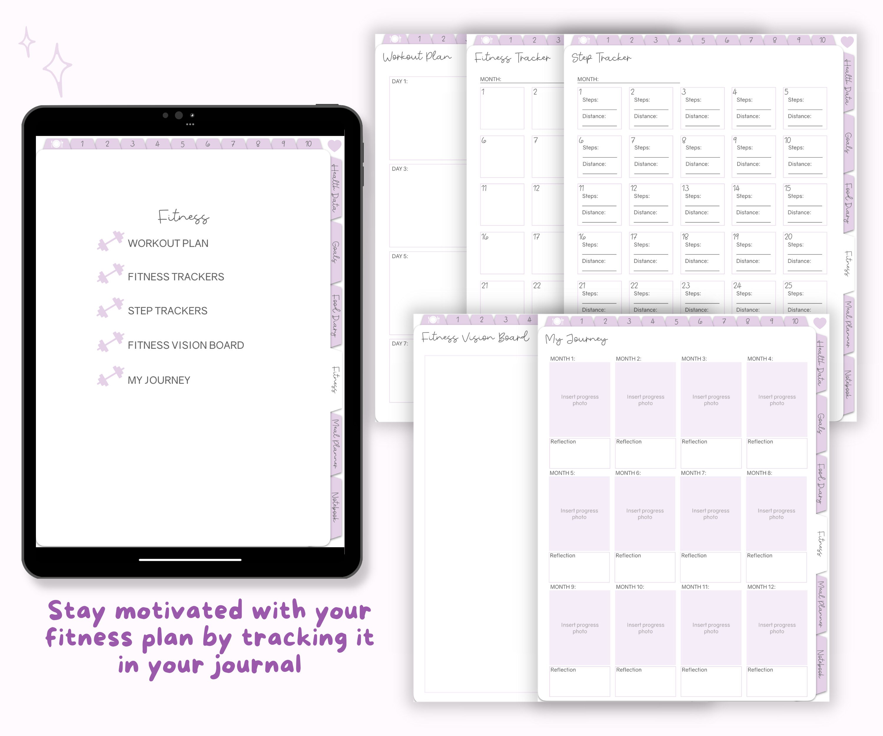 Photo Food Journal, Digital Food Diary, Hyperlinked Health and Wellness ...
