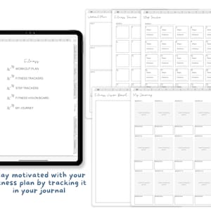 Digital Photo Food Journal, Food and Fitness Diary, Hyperlinked ...