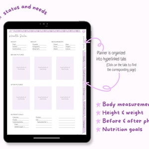 Photo Food Journal, Digital Food Diary, Hyperlinked Health and Wellness ...