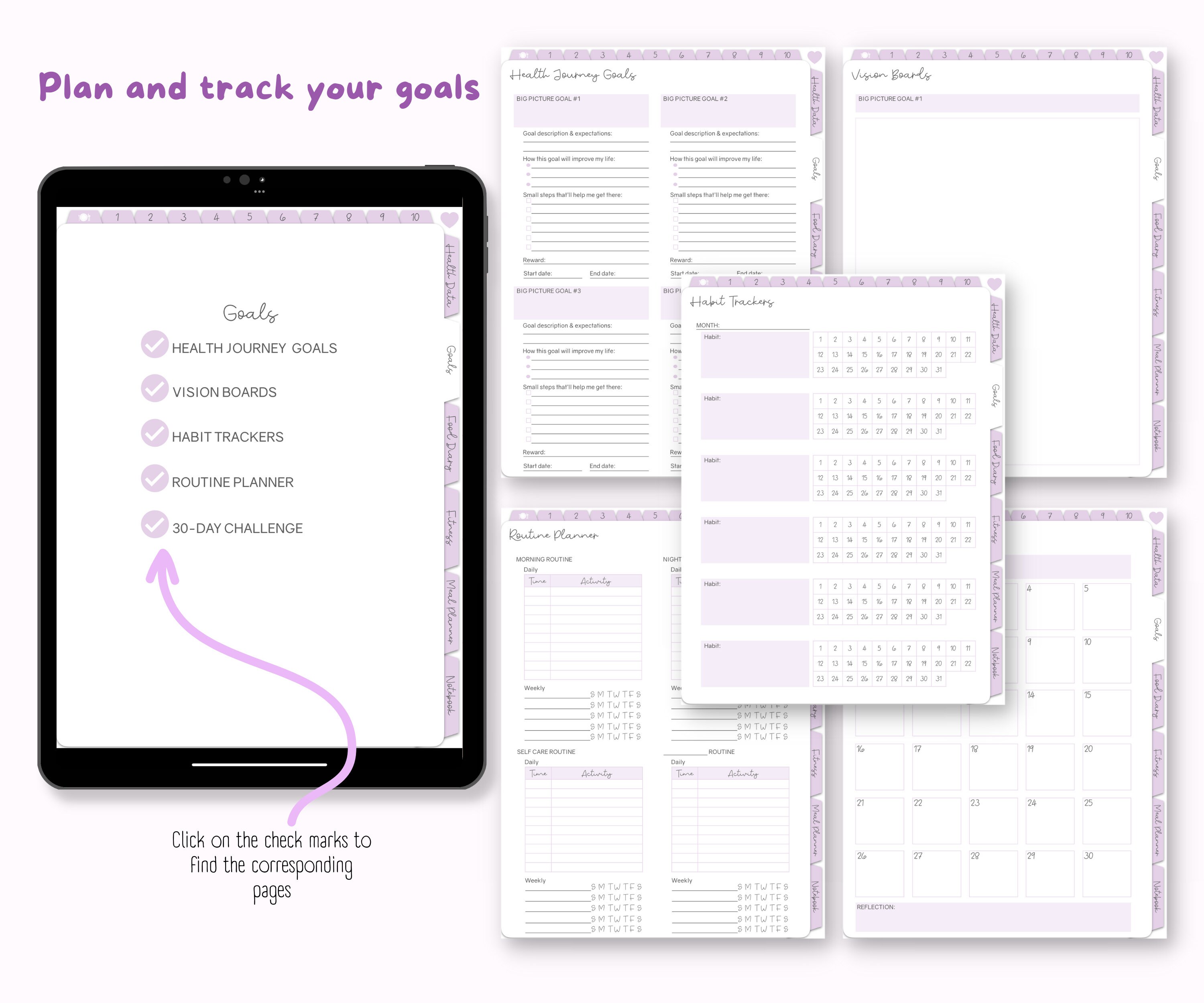 Photo Food Journal, Digital Food Diary, Hyperlinked Health and Wellness ...