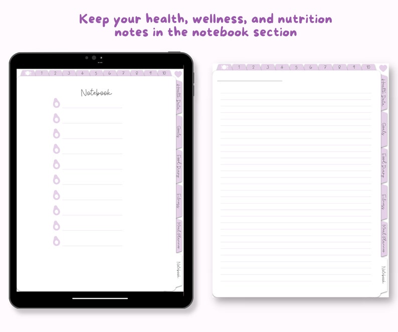 Photo Food Journal, Digital Food Diary, Hyperlinked Health and Wellness ...