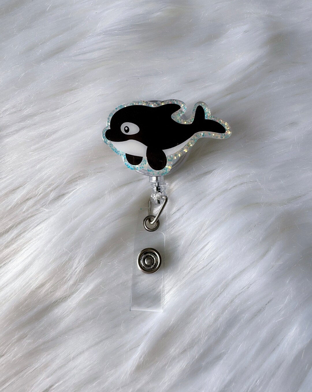 Cute Ocean Animal Badge Reel Retractable Badge Reel Cute Badge Nurse ...