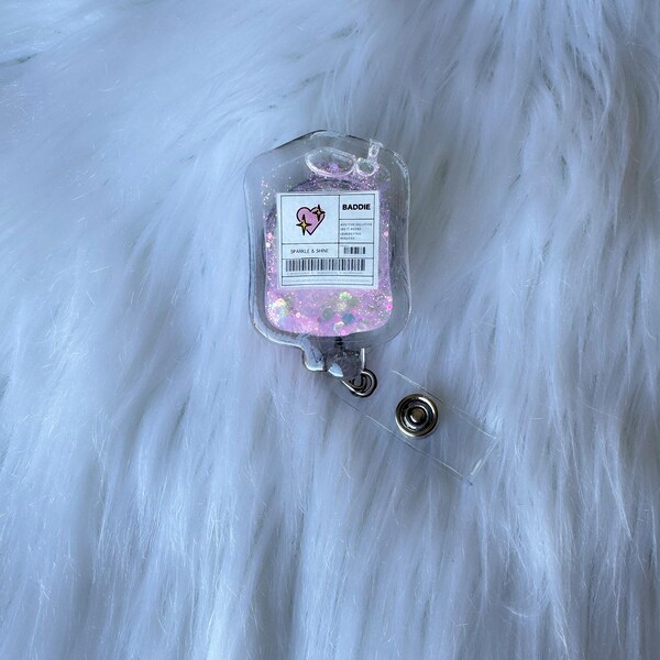 Nurse Baddie Badge Reel - Etsy