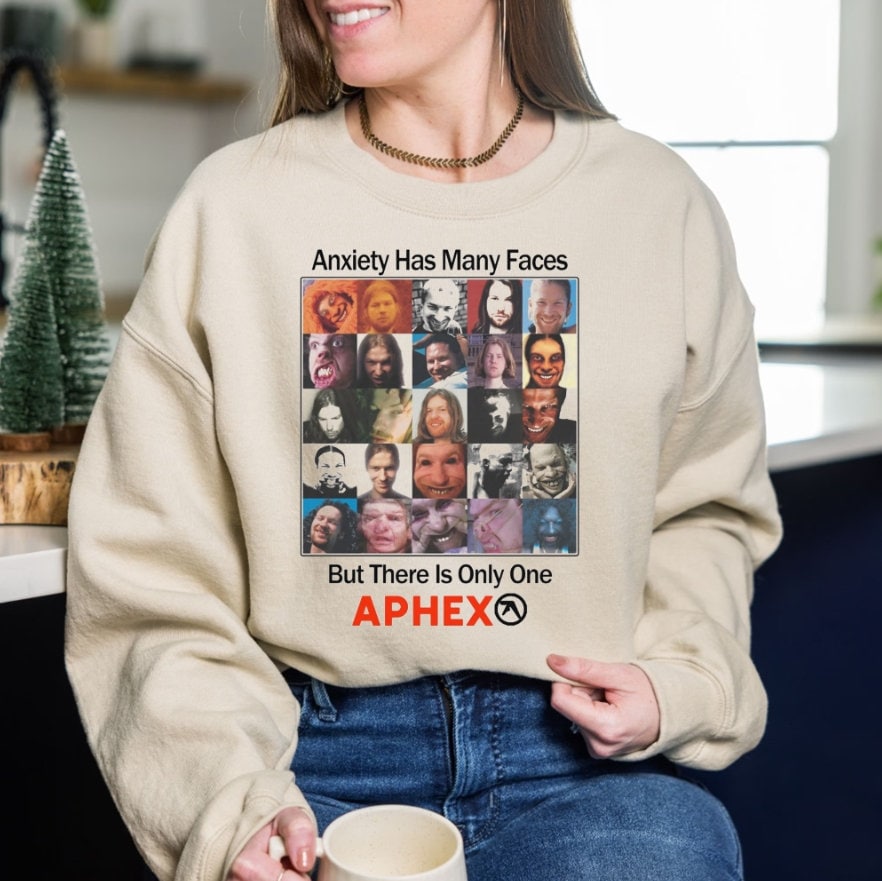 Anxiety Has Many Faces but There is Only One APHEX Aphex - Etsy