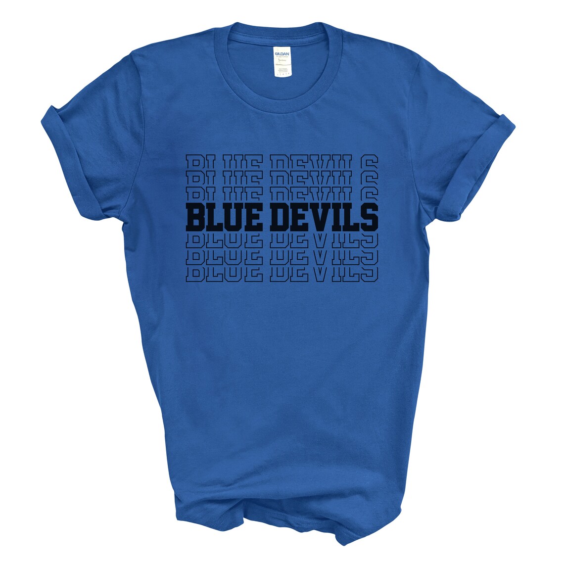 Blue Devils Fan Shirt Blue Devils Tshirt Duke Basketball - Etsy