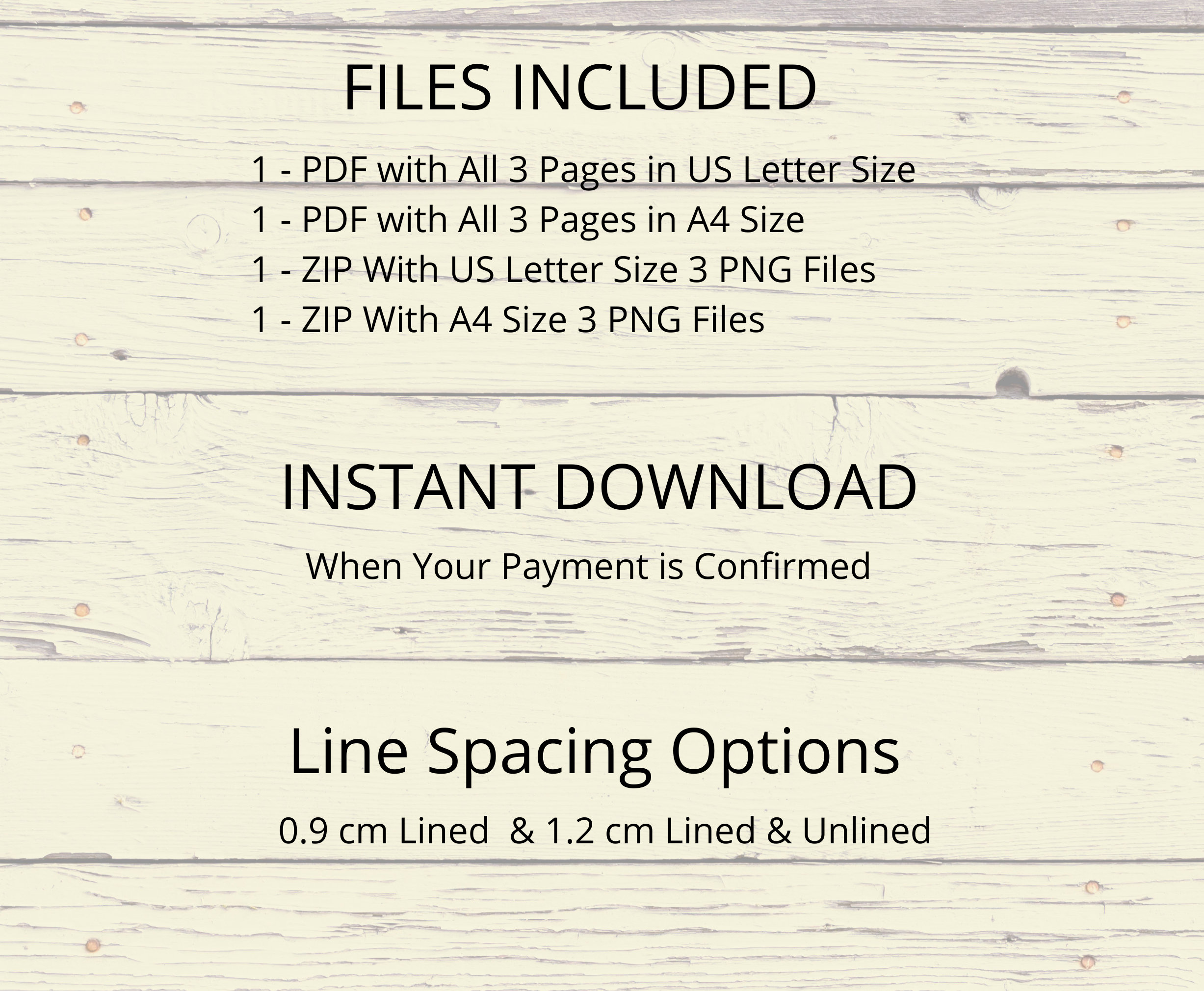 Printable Stationery A4 and US Letter Size | Sunflower | Digital ...