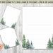 Printable Stationery A4 and US Letter Size Trees Digital Printable ...