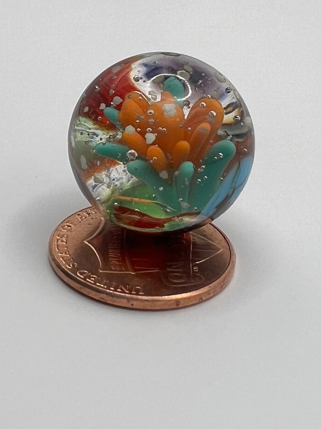 Glow in the Dark Implosion Marble - Etsy