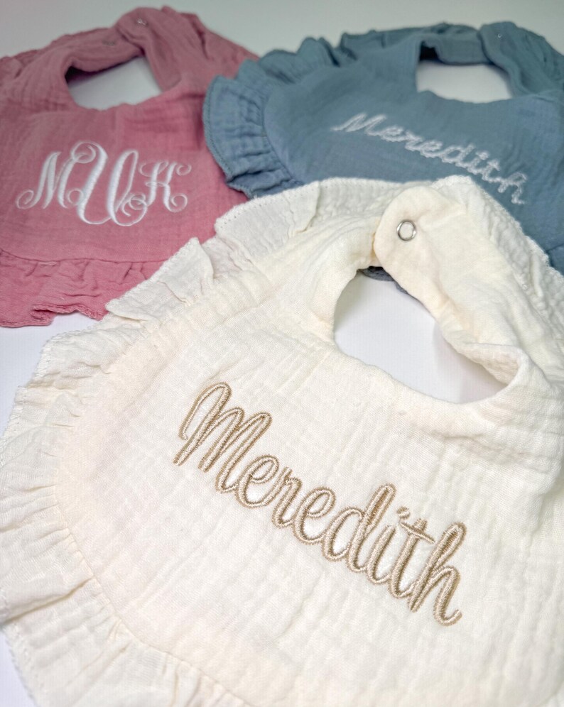 Personalized Bib | Baby Girl Gift | Baby Shower Gift | New Baby | First ...