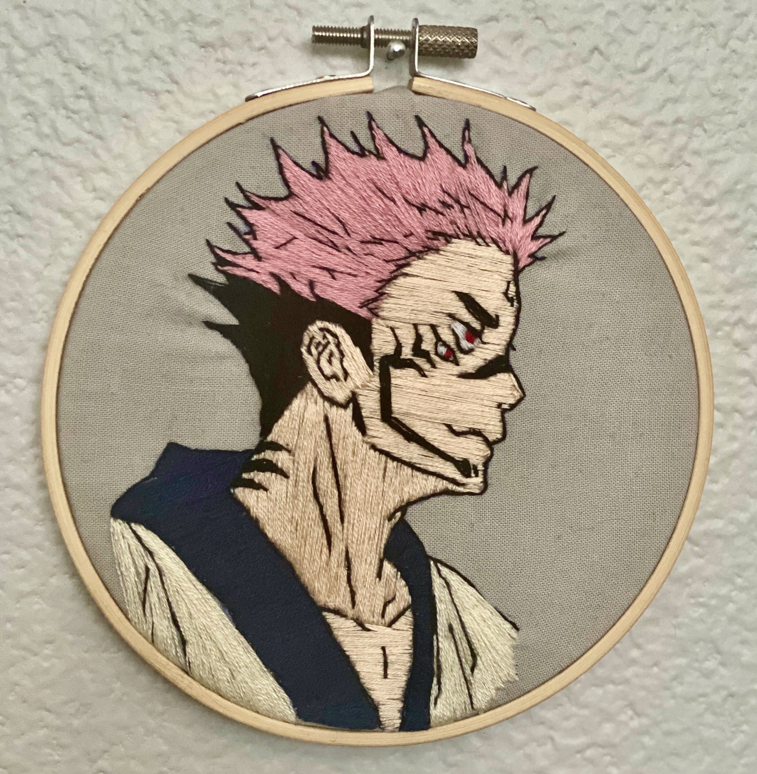 JJK Anime Embroidery - Etsy