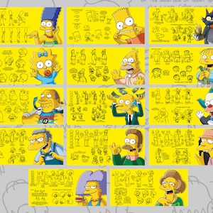 22 Mug Design Bundle The Simpsons Template Sublimation Create Your