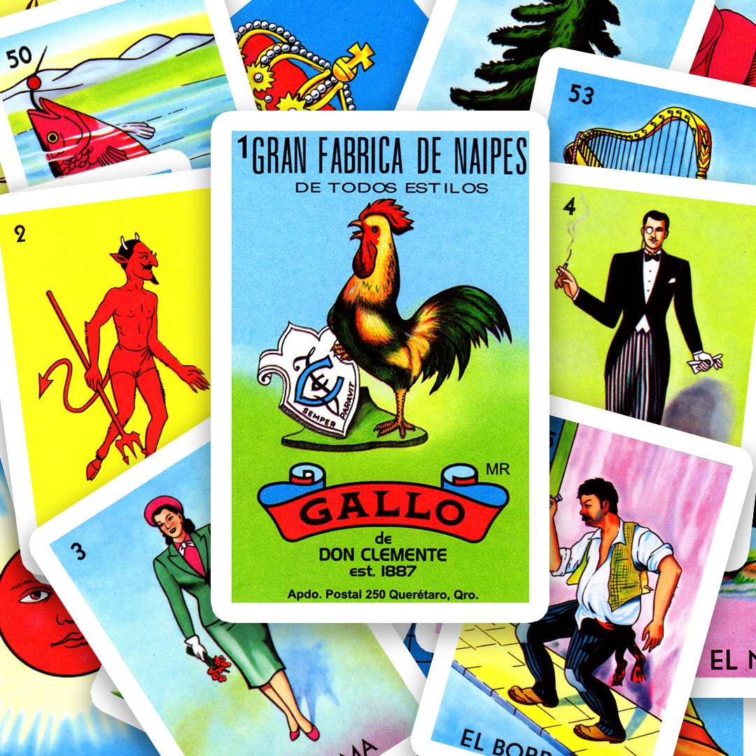 54 High Resolution Mexican Lottery Cards to Print / Mexican Lottery ...