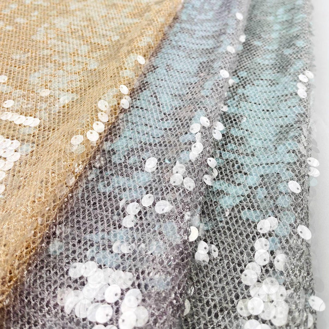 Sequin Lace Fabric,mesh Fabric,sequin Fabric,clothes Fabric,glitter ...
