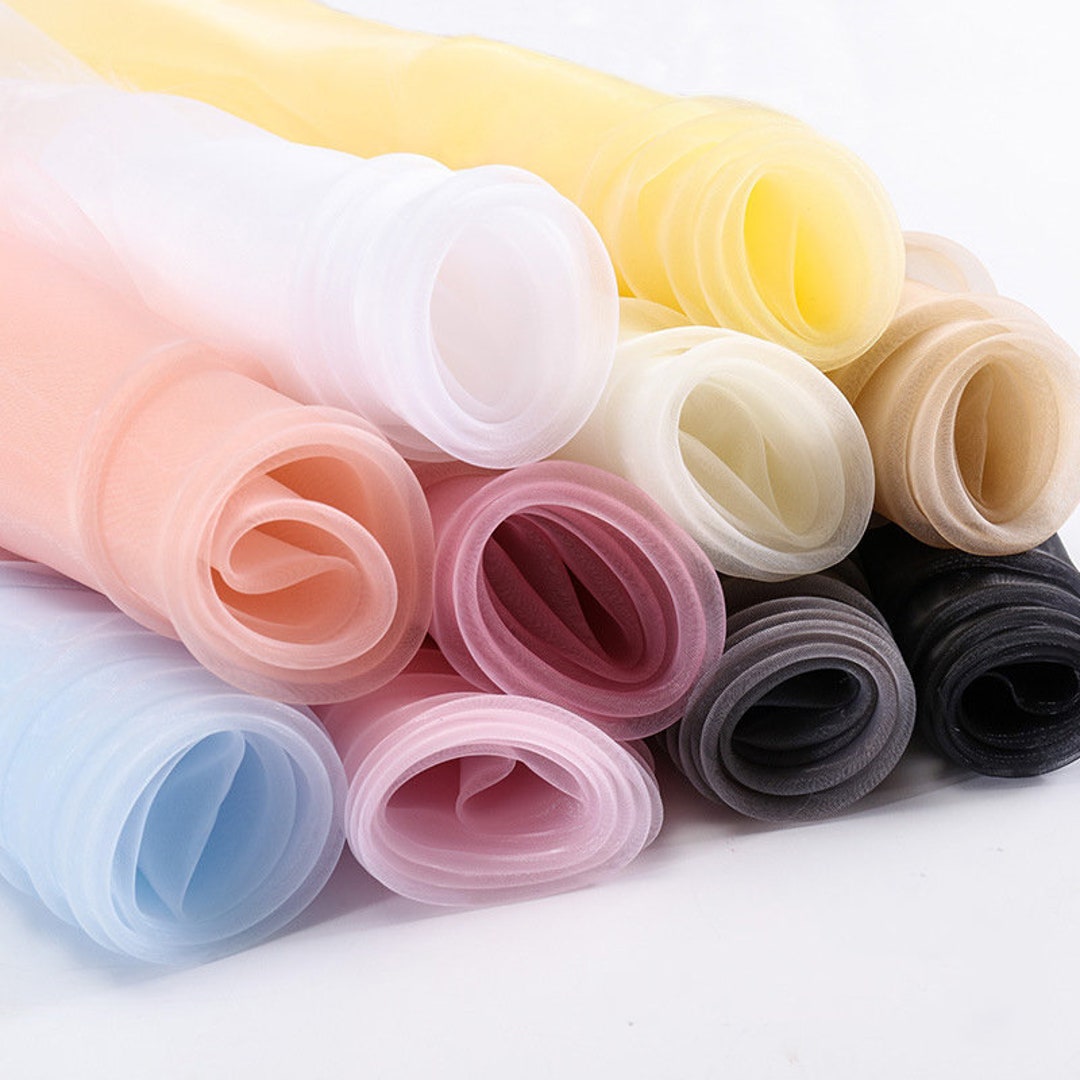 Solid Mesh Fabric,yellow Fabric,dress Fabric,summer Dress Fabric ...