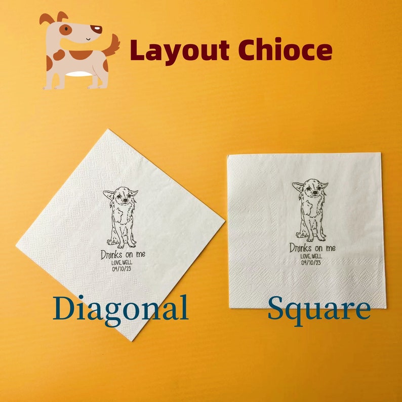 One Day Away Rehearsal Dinner Cocktail Napkins White Gold Napkins ...