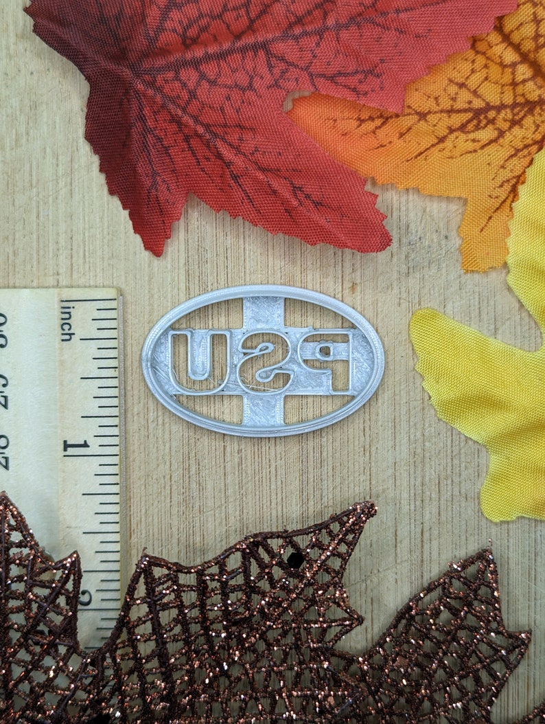 Penn State University "psu" Monogram Logo - Clay Cutter for Earring ...