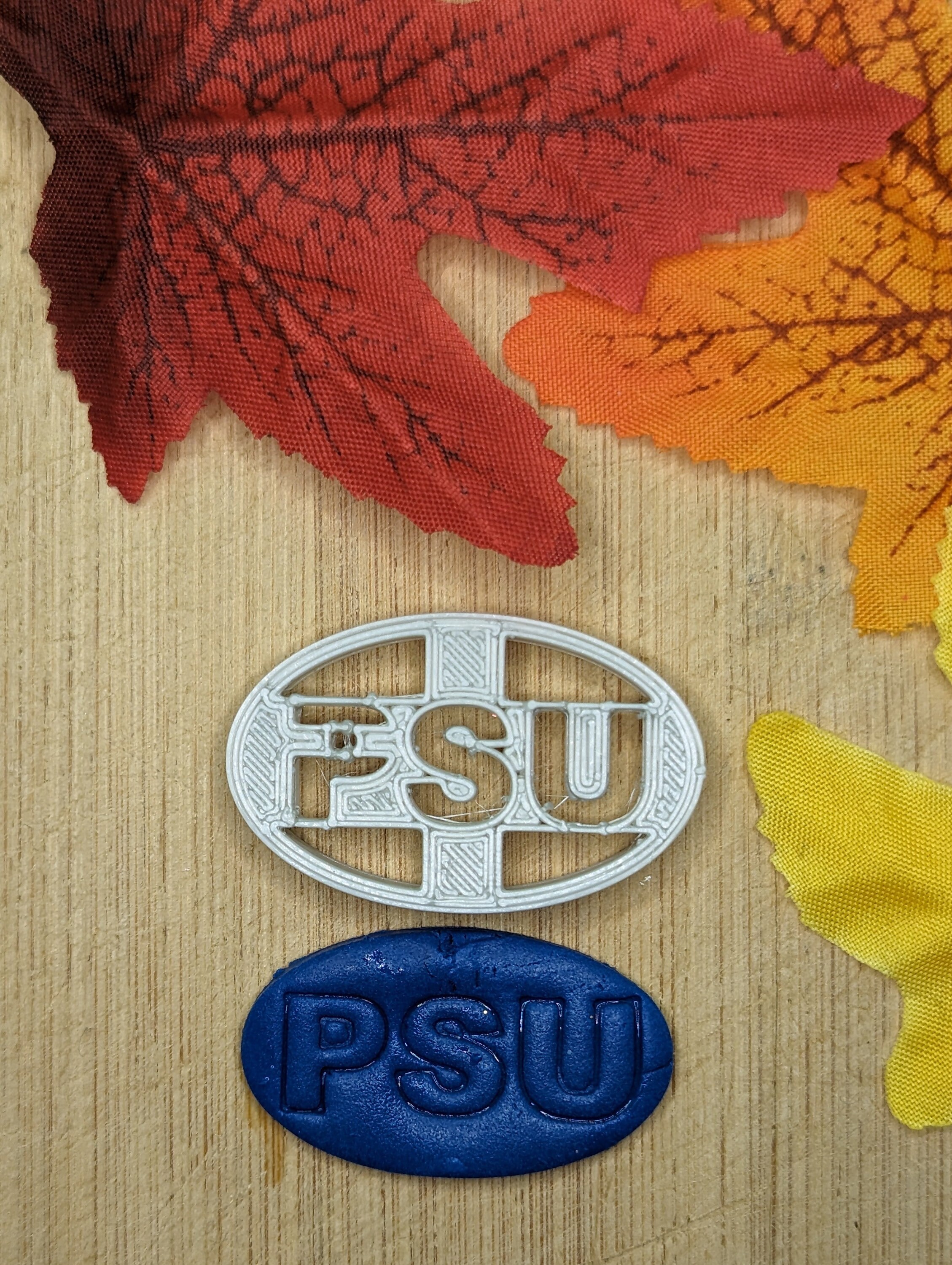 Penn State University "psu" Monogram Logo - Clay Cutter for Earring ...