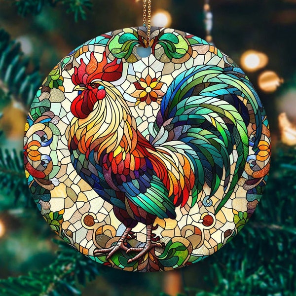 Rooster Ornaments - Etsy