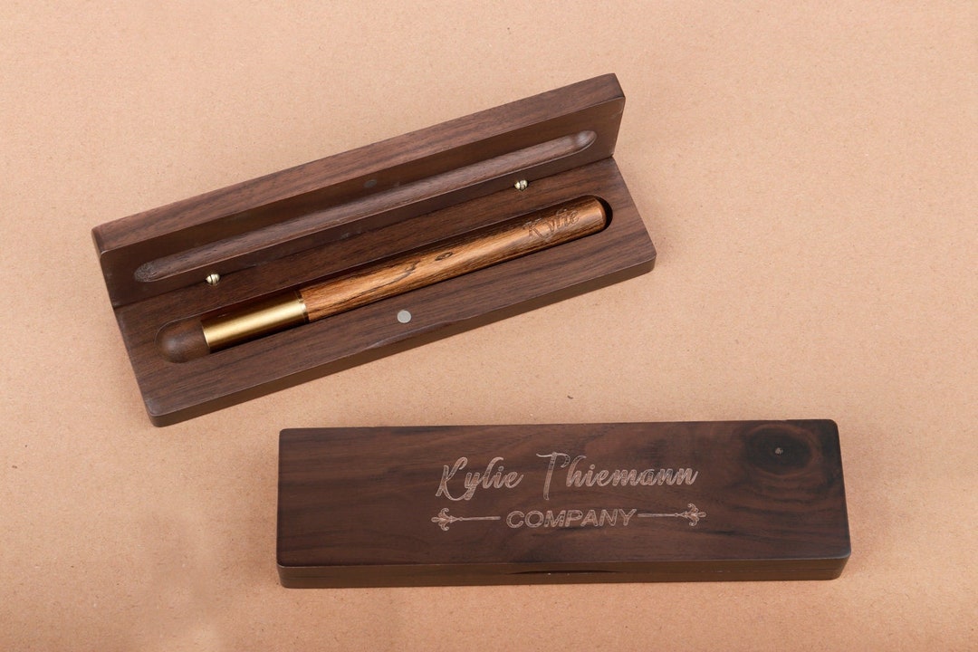 Personalized Wood Pen Custom Wood Pen Gift for Coworker Engraved Pen ...