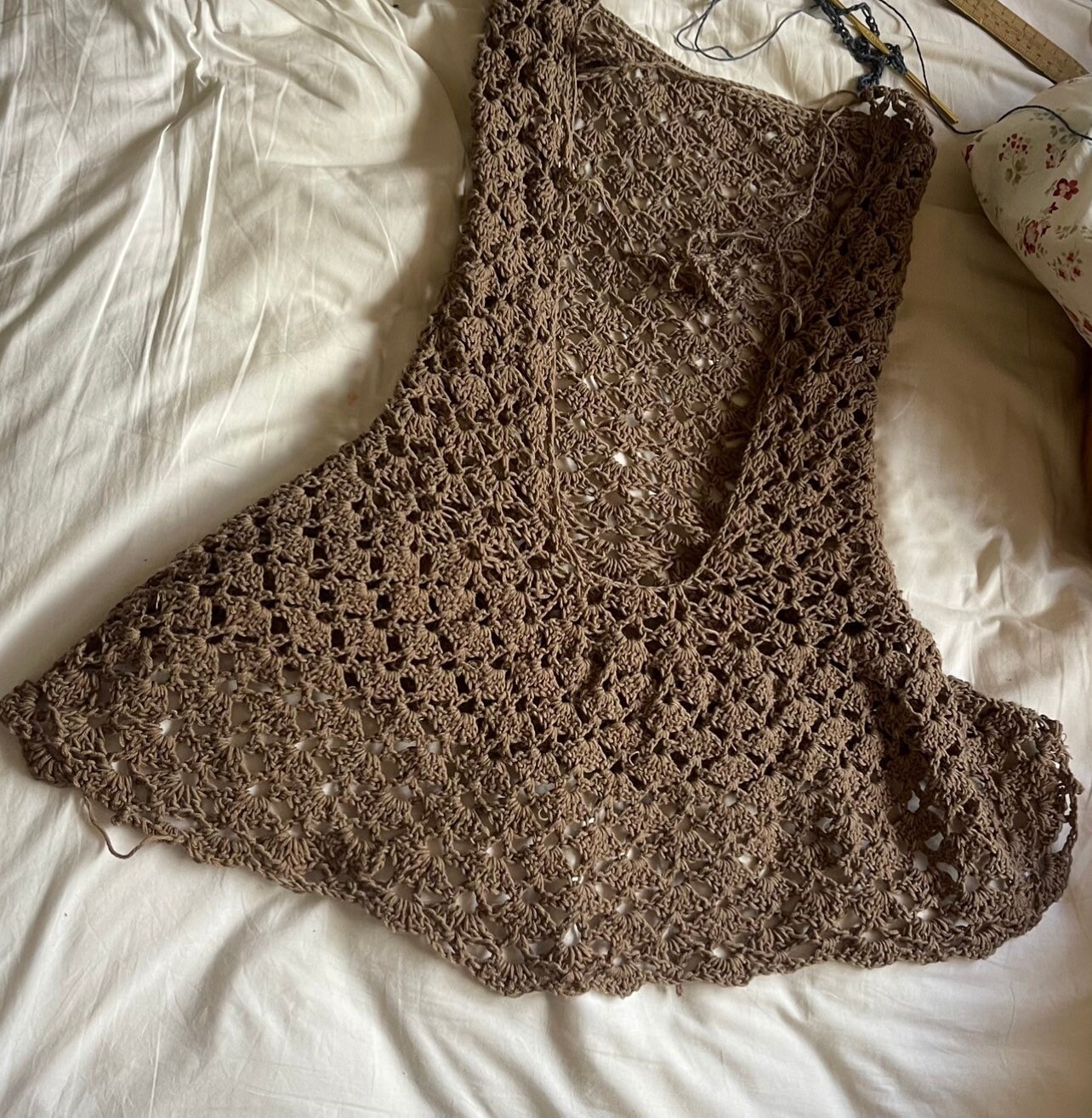 Crochet Shelly Dress PATTERN PDF Form. Easy Crochet Pattern, Size Small ...