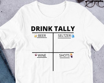 Drink Tally Shirt - Etsy