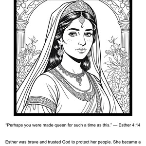 Biblical Characters Coloring Book for Kids – 16 Printable Pages ...