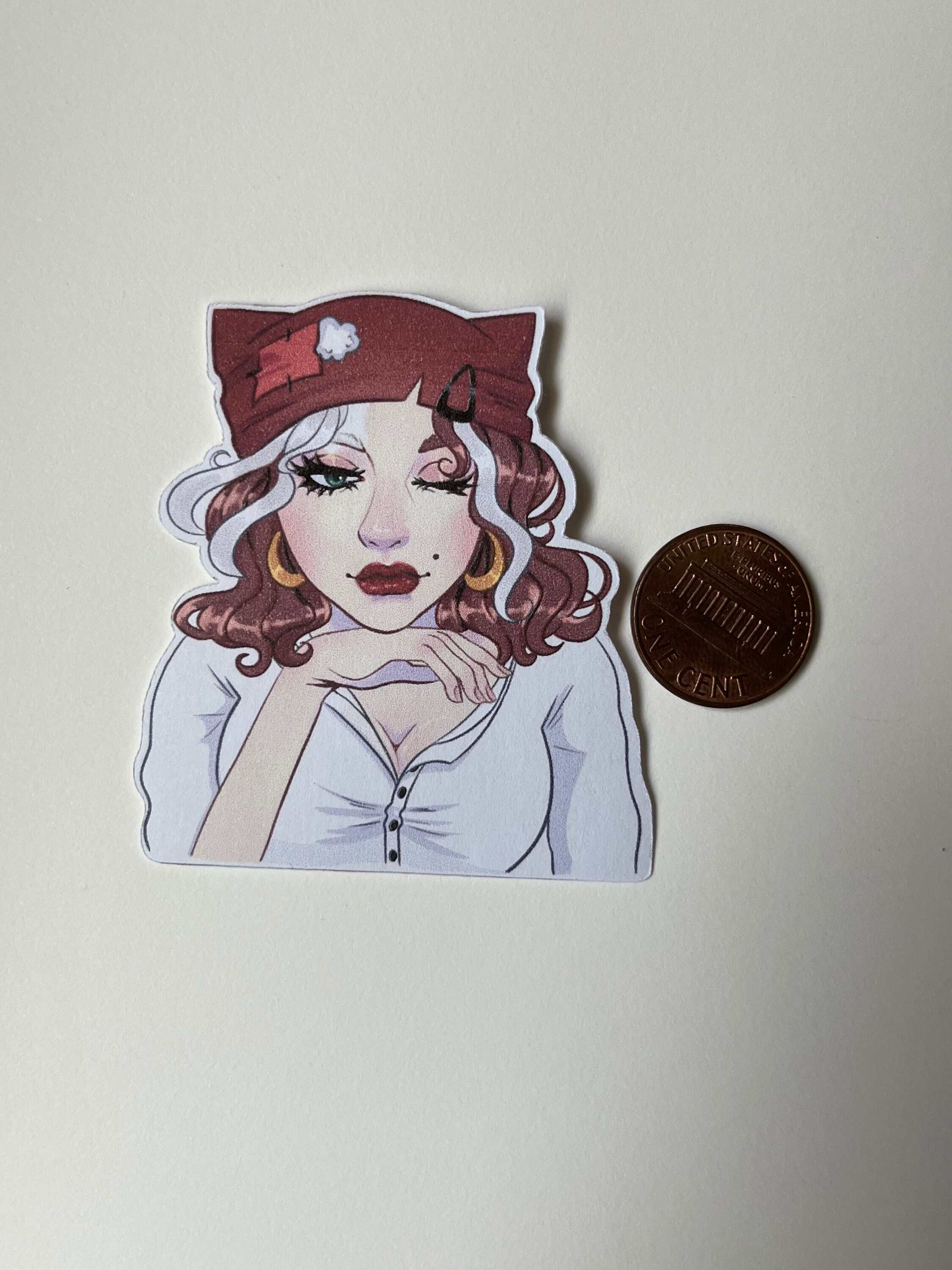 Identity V Barmaid Demi Bourbon Cute Sticker - Etsy