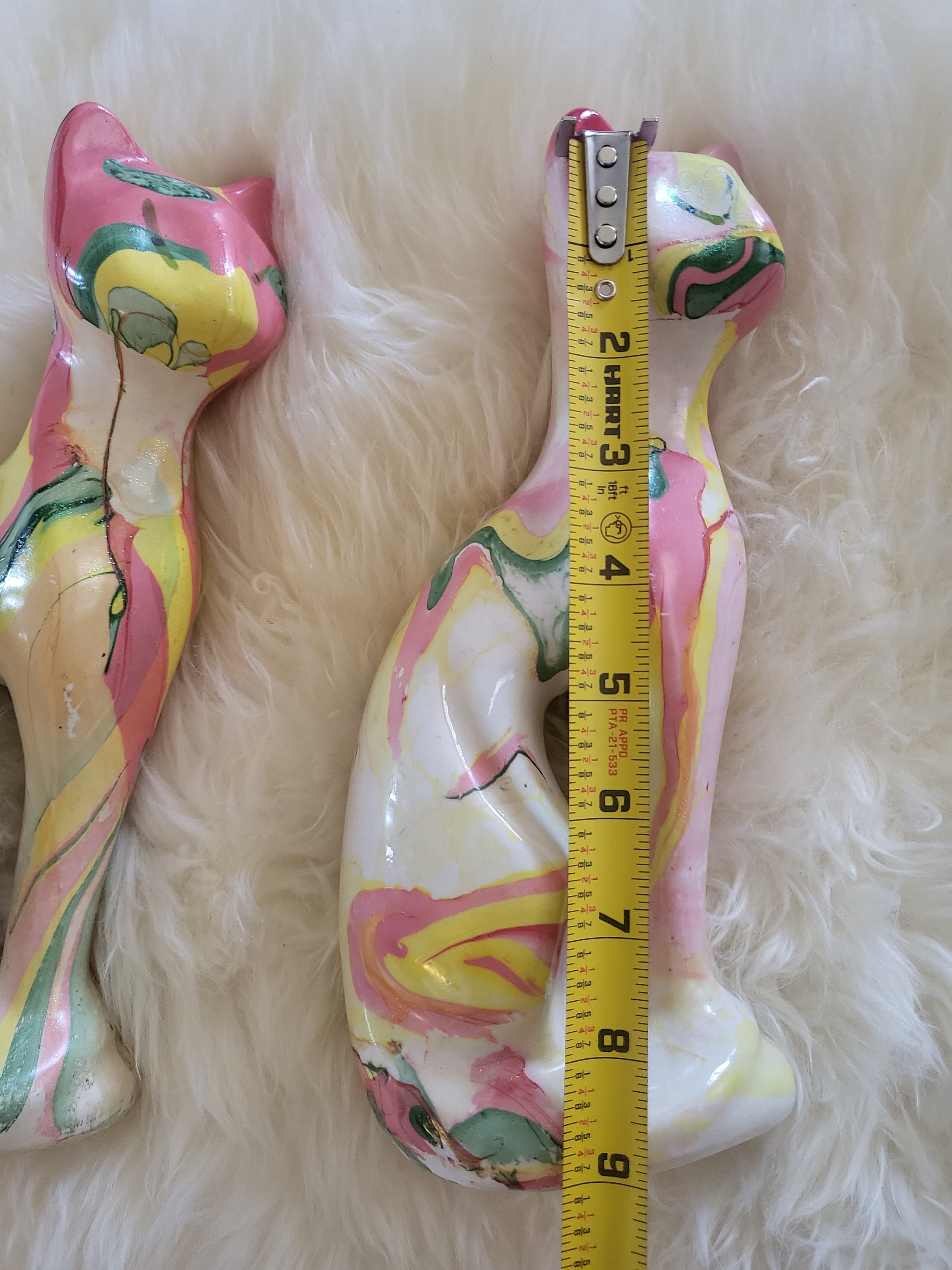 Vintage Figurines: Rare Mid-century Rosenthal-netter Hand-painted ...