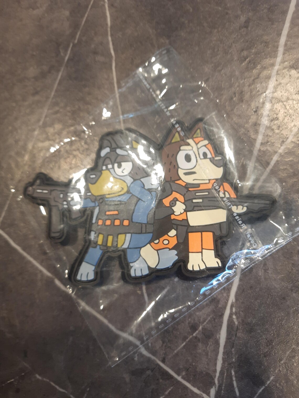 ORIGINAL PVC Moral Tactical Patch Hook/loop Kids Mom Gift Bandit Chili ...