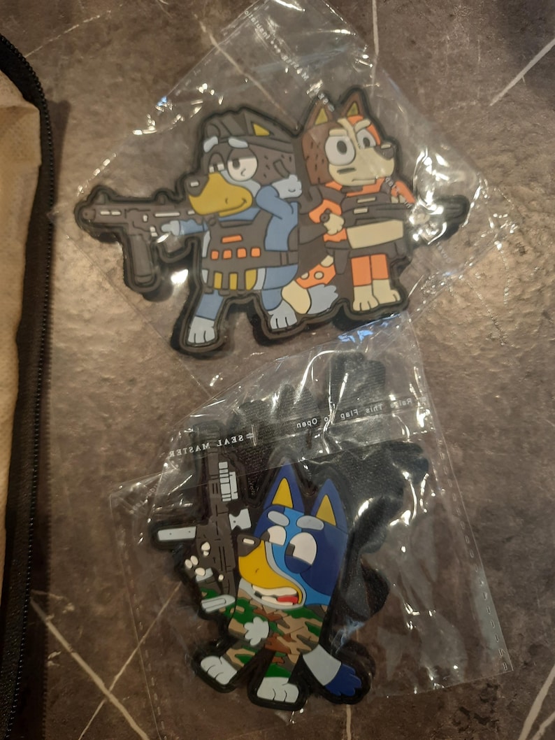 ORIGINAL PVC Moral Tactical Patch Hook/loop Kids Mom Gift Bandit Chili ...