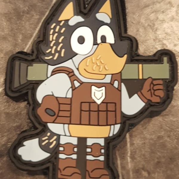 Pvc Bluey Patch - Etsy