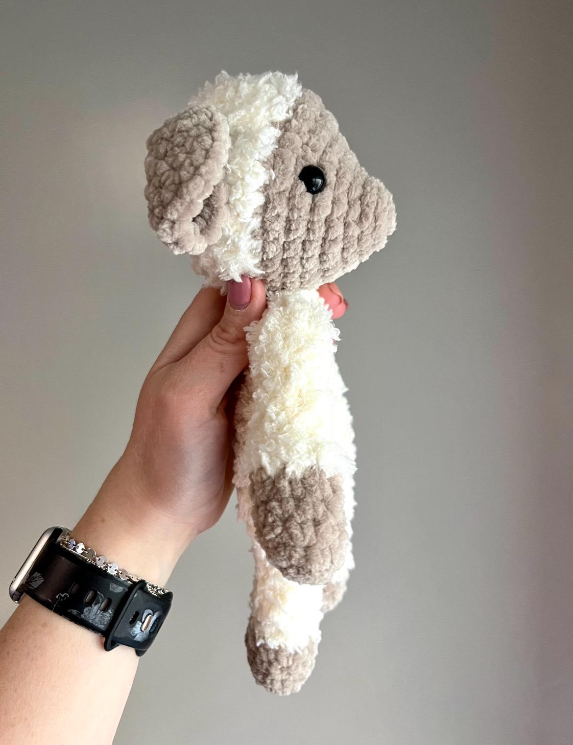 Lamb Lovie Crochet Snuggler Pattern PDF - Etsy