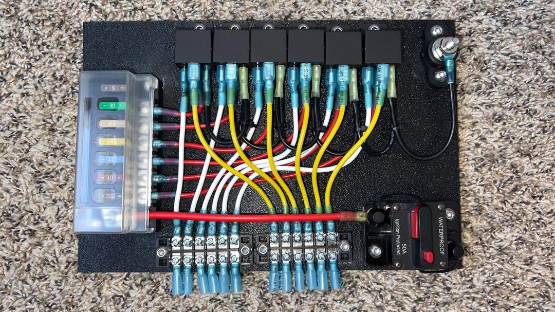 Custom Design 6 Relay Board - Etsy