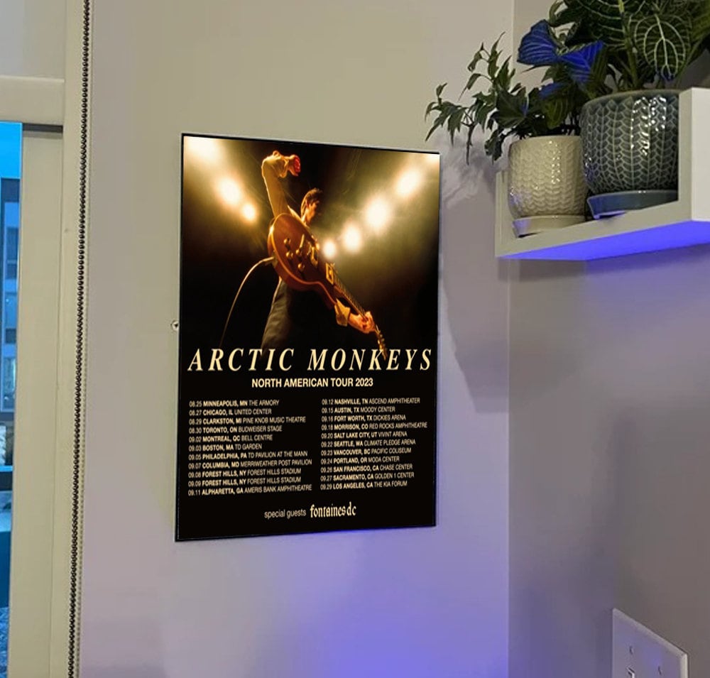 Arctic Monkeys 2023 Tour Poster