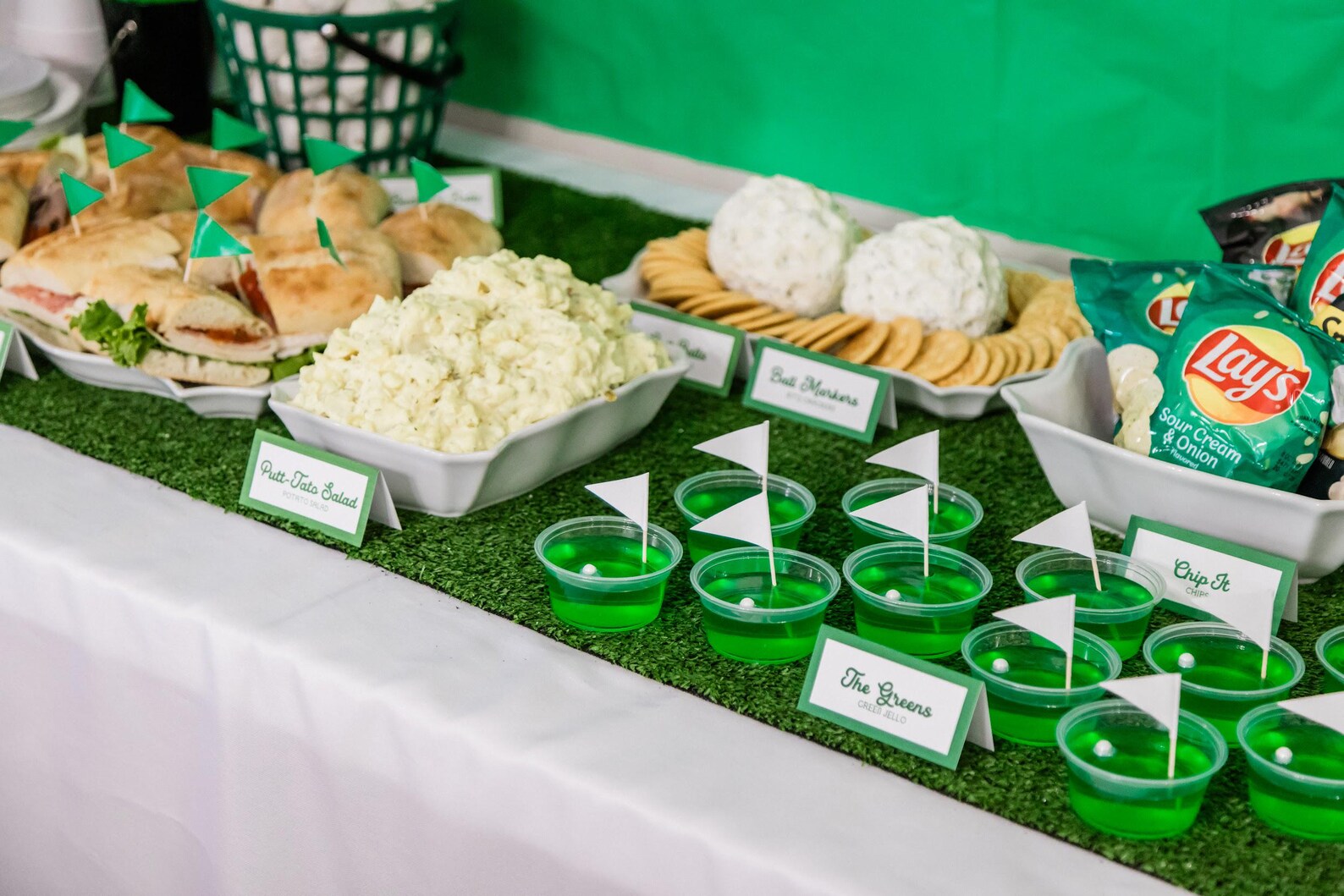 Golf Party Food Labels – Customizable Printable Food Tags – Perfect for ...