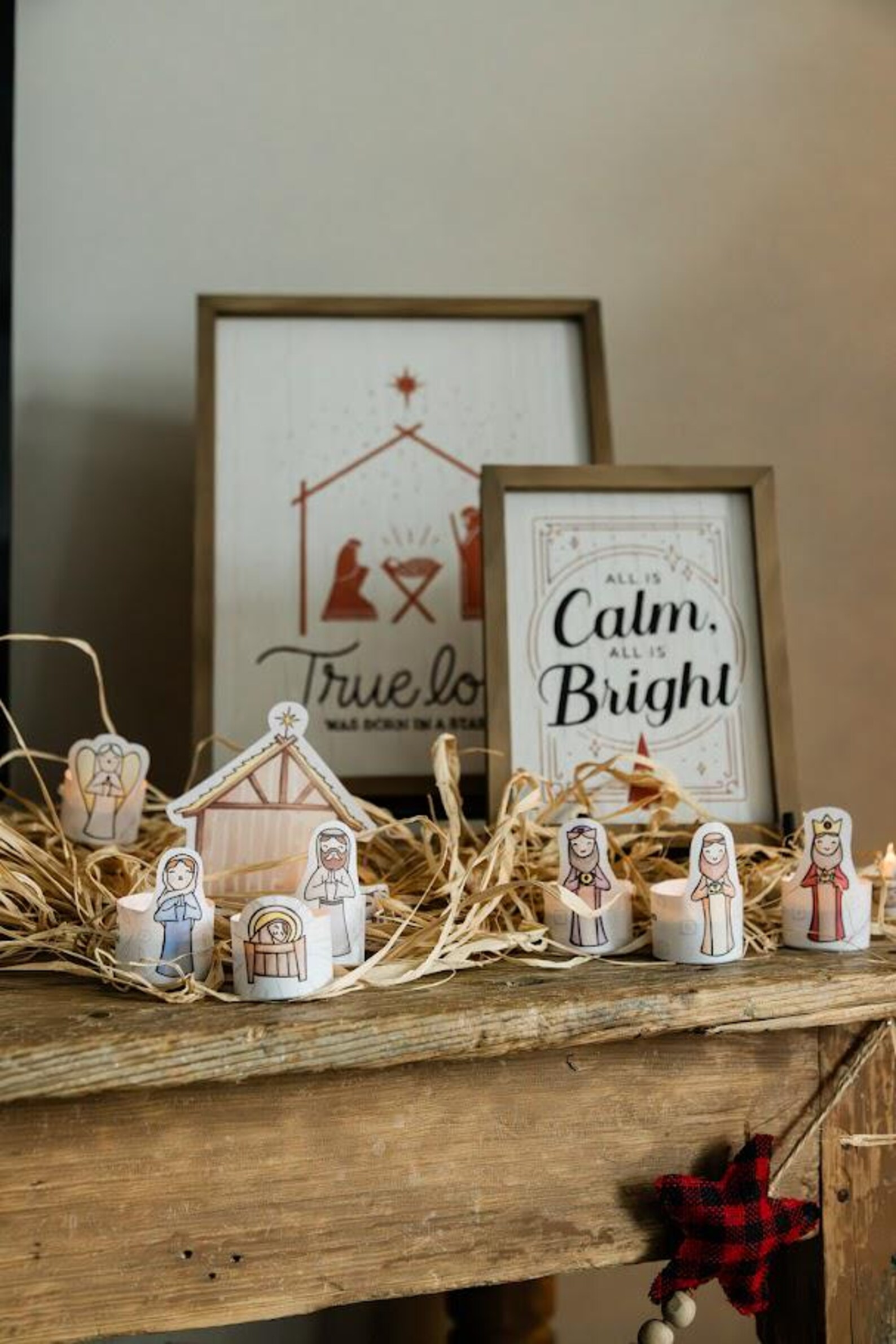 Printable Christmas Nativity Set | Kids Christmas Activity | Christmas ...