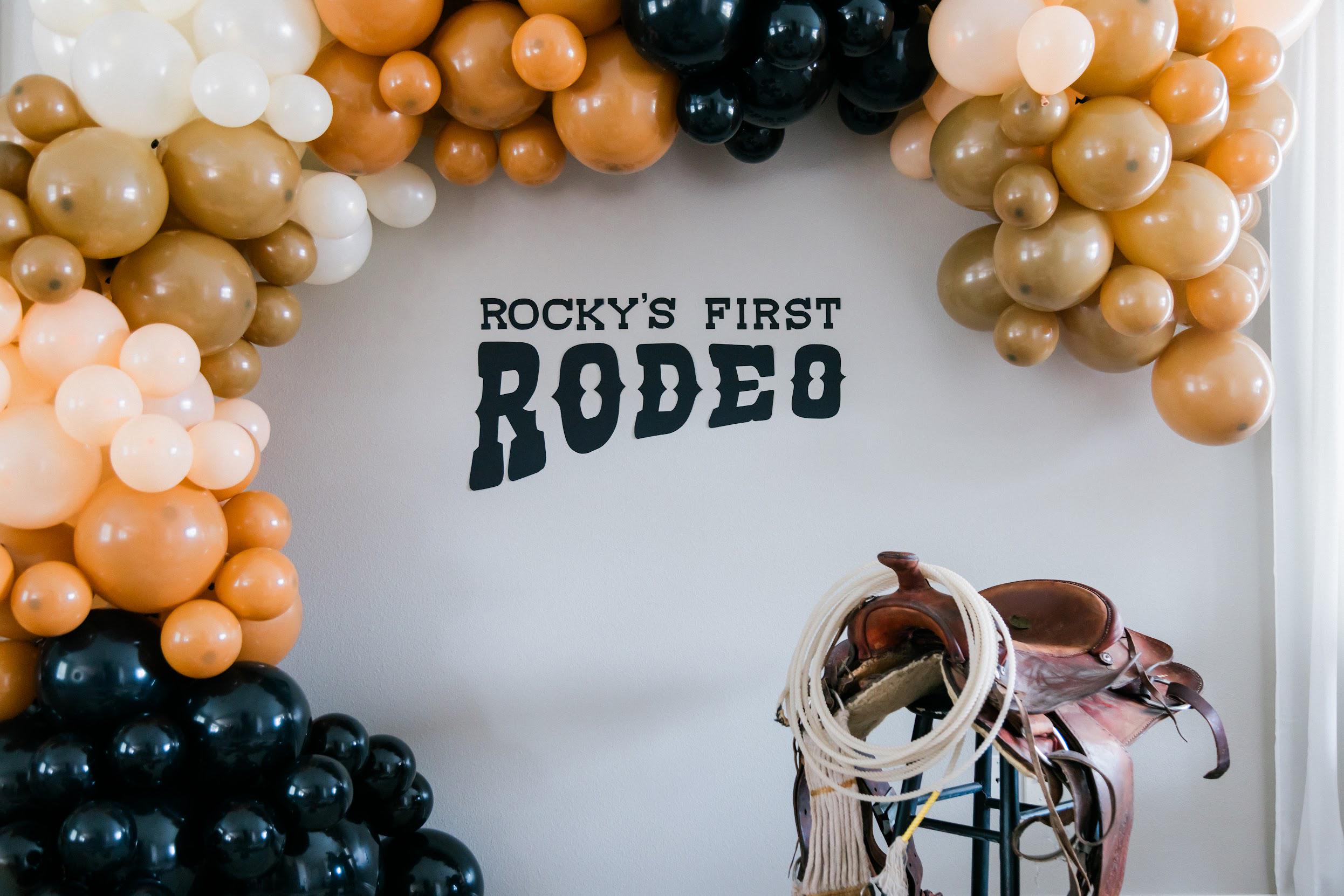 My First Rodeo– Printable & SVG File for First Rodeo Birthday Party ...