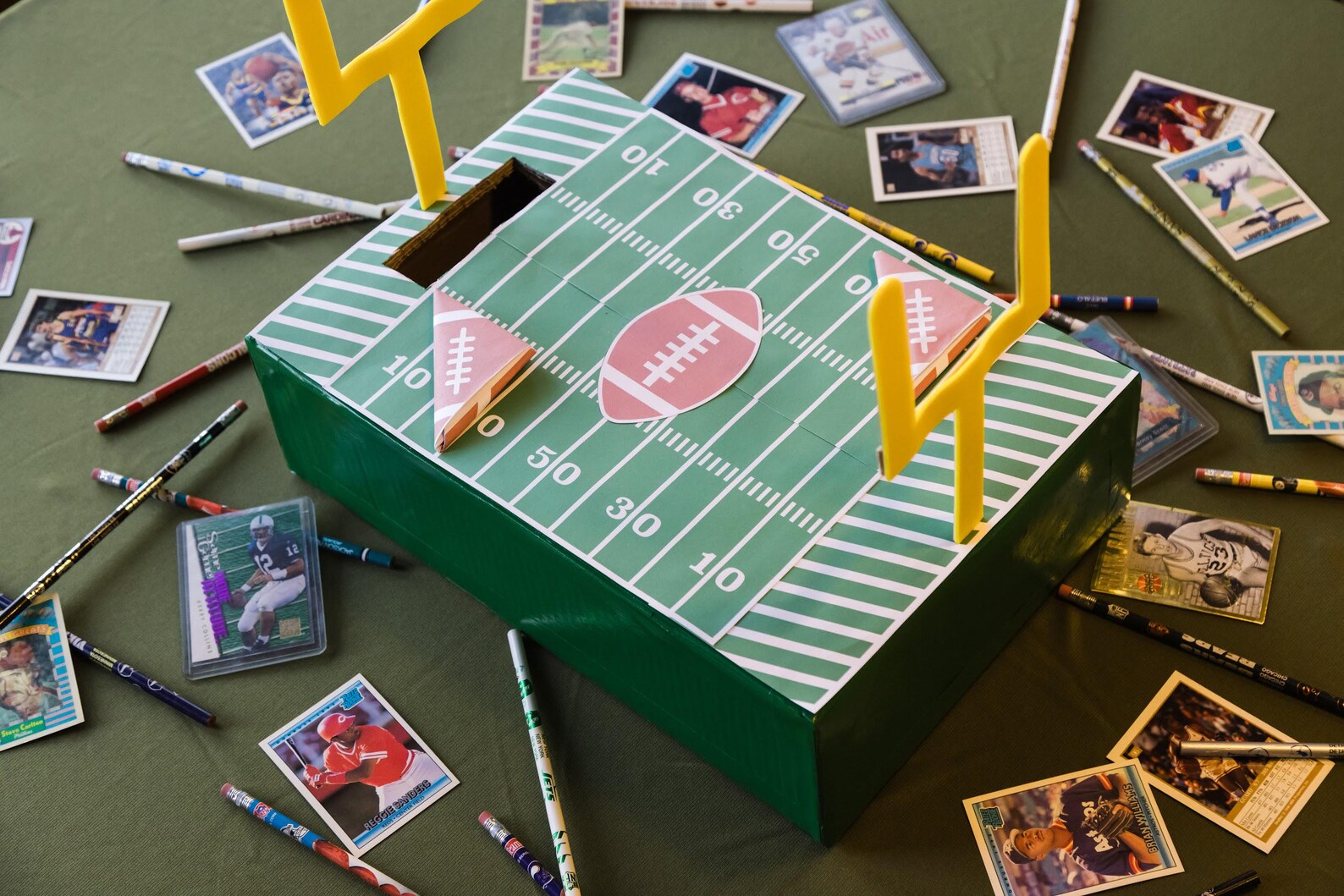 Football Valentine Box Printable - Etsy