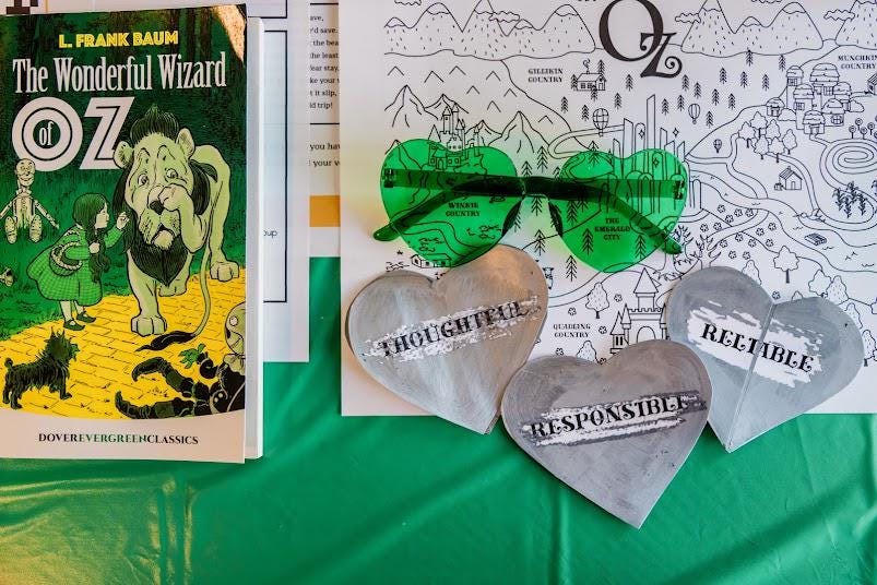 Wizard of Oz Book Party Bundle | DIY Kids Book Club Kit | Party ...