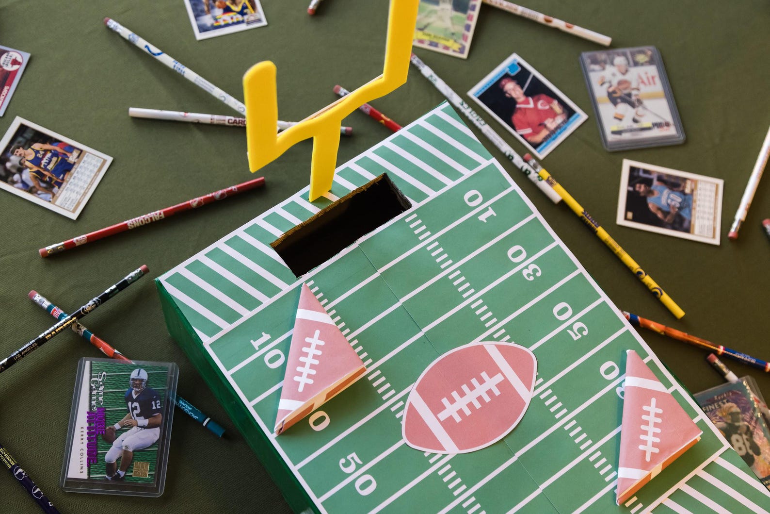 Football Valentine Box Printable - Etsy