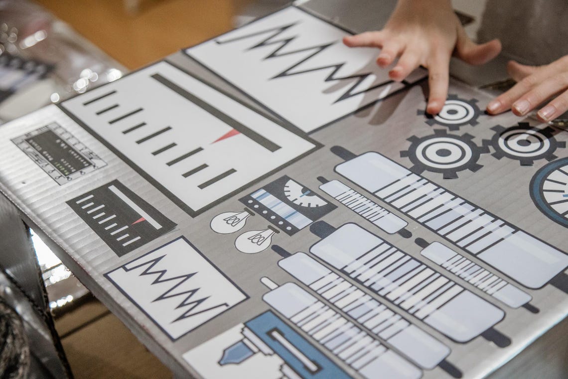29 Robot Sticker Sheets | Digital Download | Printable Robot Elements ...
