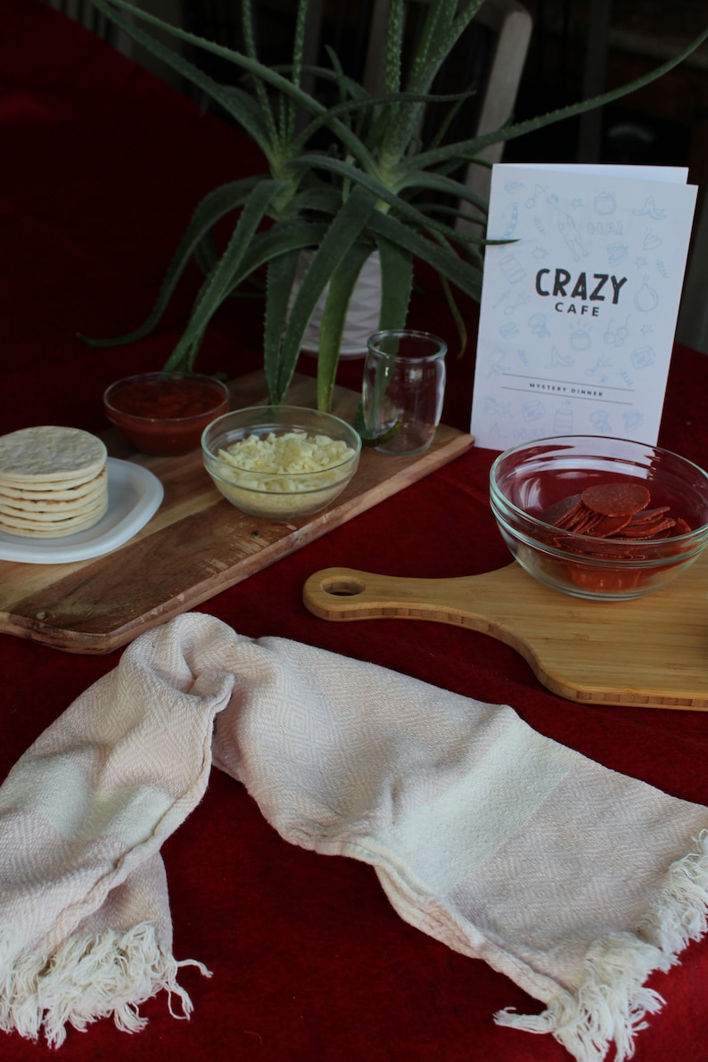 Crazy Cafe- Silly Mystery Dinner Menu for Parties - Etsy