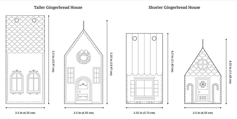 Christmas Gingerbread House 3D Printable- Advent Calendar or Christmas ...