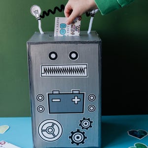 29 Robot Sticker Sheets | Digital Download | Printable Robot Elements ...