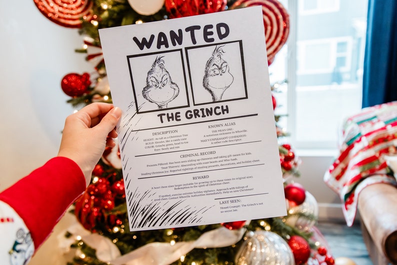 Dr. Suess the Grinch Kid's Book Club or Family Party-- A Quest to Grow ...