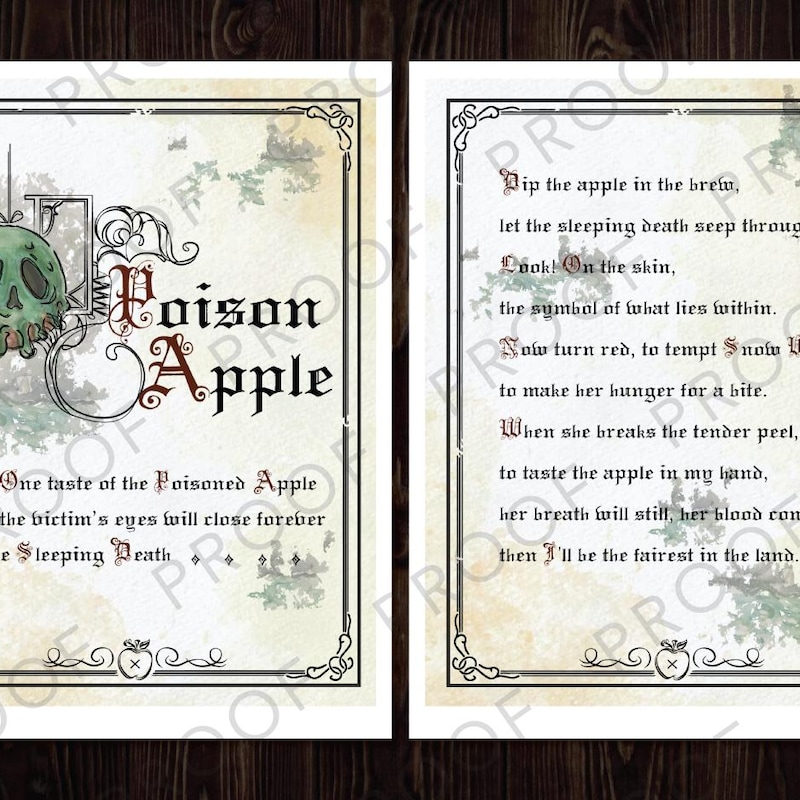 Dress to Impress Theme Poison Apple - Etsy Canada